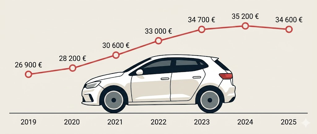 Baromètre de l’évolution des prix des véhicules neufs en France. 2025 ...